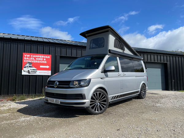 VW T6 Campervan LWB Silver "SC Edition" with Air Con - South Coast ...